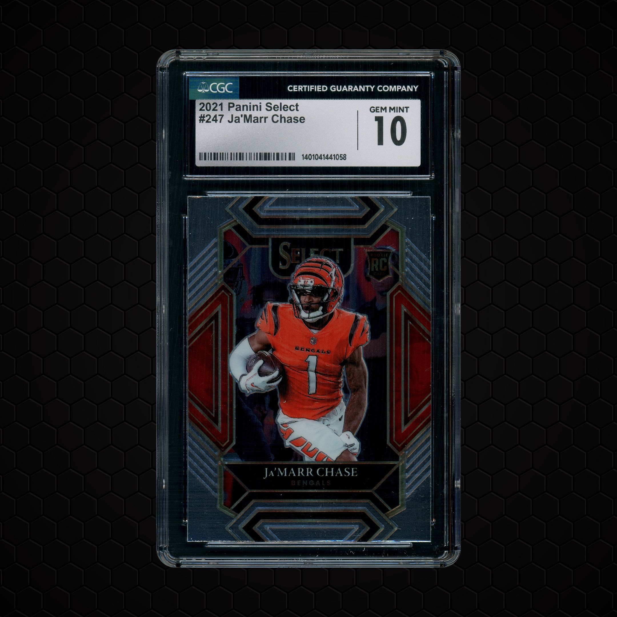 2021 Panini Select Ja'Marr Chase #247 CGC 10 - 6569